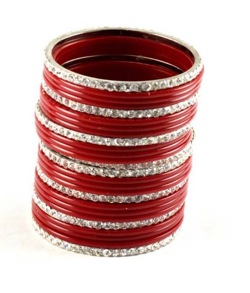 Buy Red bangles set Online